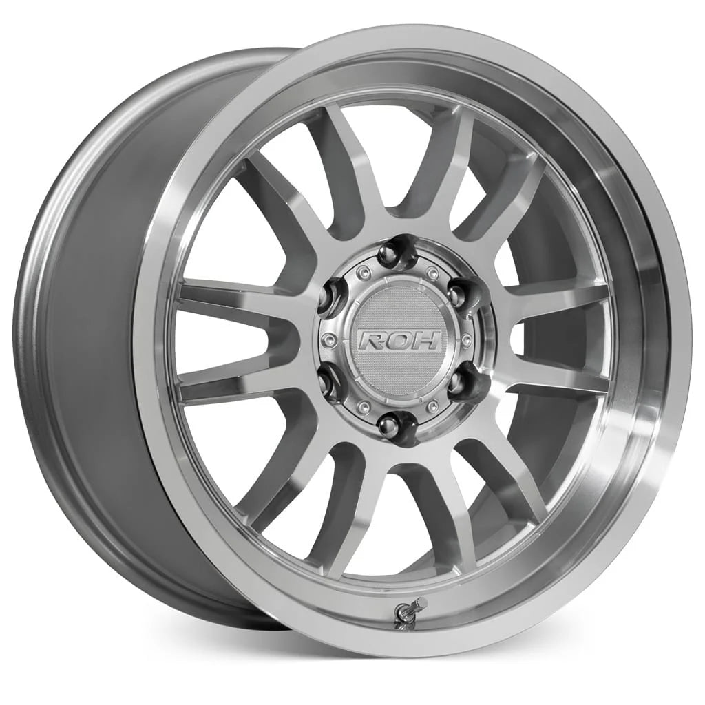 ROH ARC - SILVER WITH MACHINED FACE 17x9 / 6x139.7 / 40 Offset ...