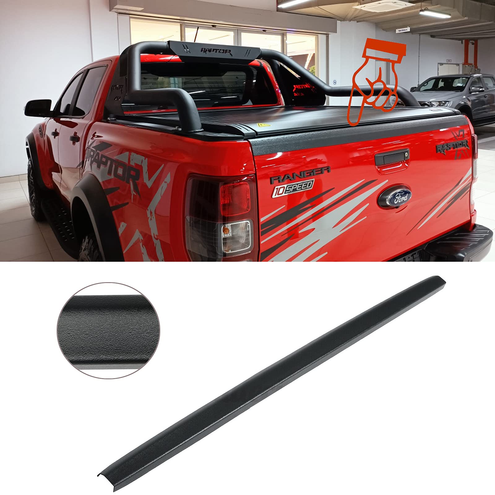 FORD RANGER TAILGATE BED CAP 2012 - 2022 MODELS – Nucleus Custom Ute's ...