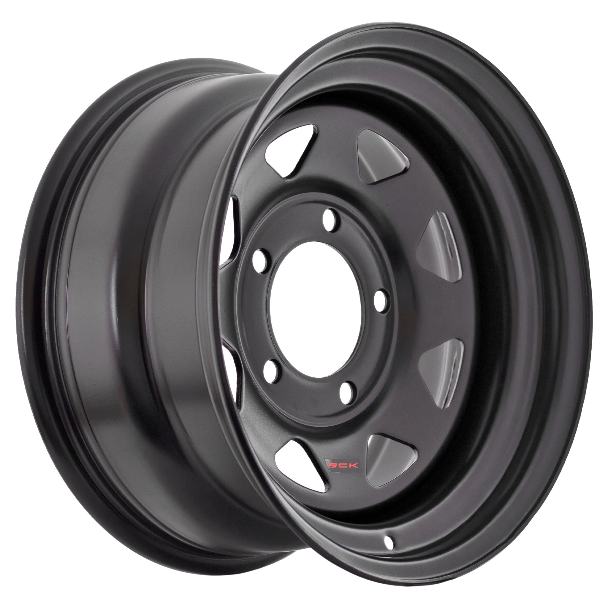 RCK STEEL WHEEL - 8 SPOKE MATT BLACK – Nucleus Custom Ute's and SUV's