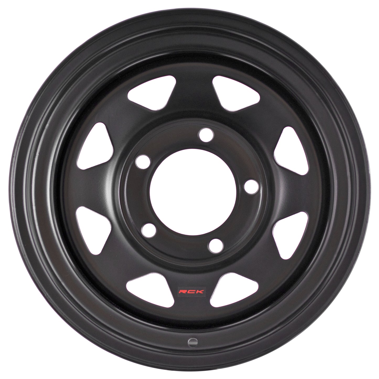 RCK STEEL WHEEL - 8 SPOKE MATT BLACK – Nucleus Custom Ute's and SUV's
