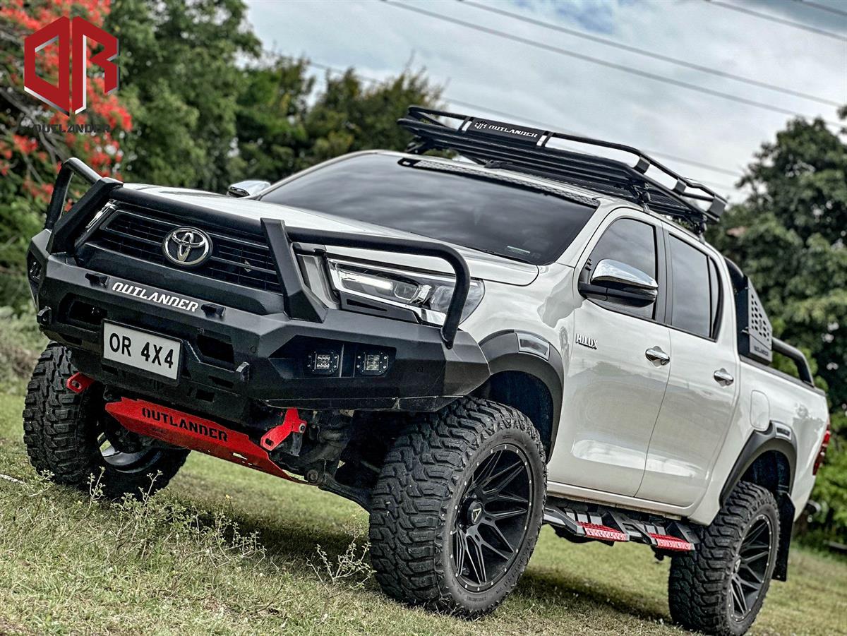 TOYOTA HILUX 2020 - 2025 OUTLANDER HOOPED BULLBAR – Nucleus Custom Ute ...